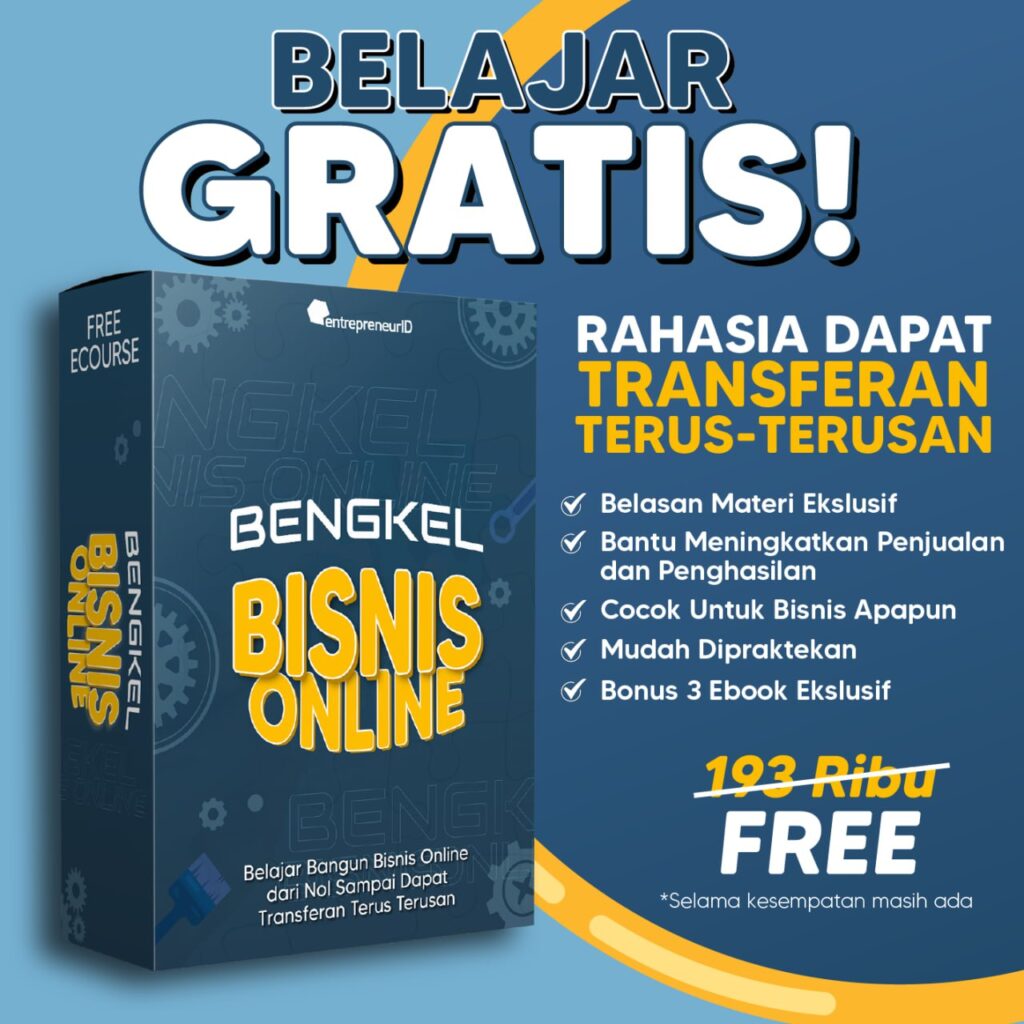 Form Bengkel Bisnis Online | Digital Formula